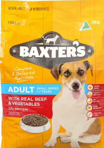 Baxters Dry Dog Food Beef & Vegetable 3KG – Limitless Distribution Ltd