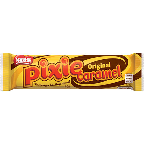 Nestle Pixie Caramel Original Chocolate Bar 50g – Limitless ...